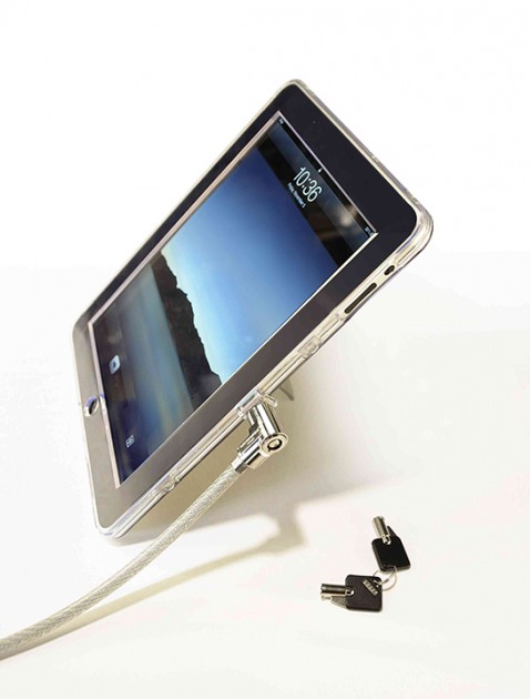 lock down your iPad physically with MacLocks