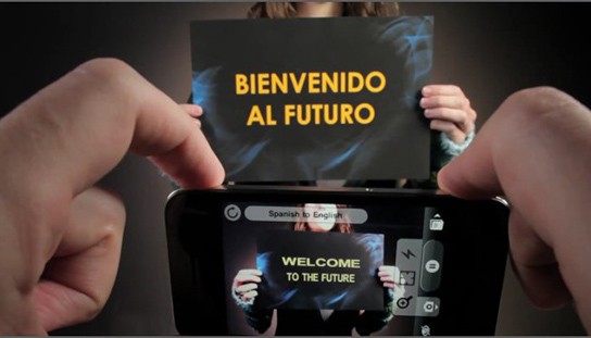 augmented-reality translator on your iPhone: Word Lens