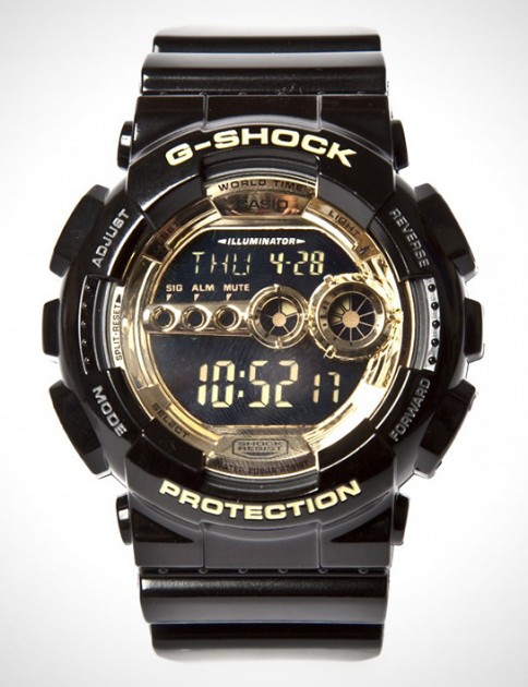 rugged Casio G-SHOCK now gets a touch (metallic) gold
