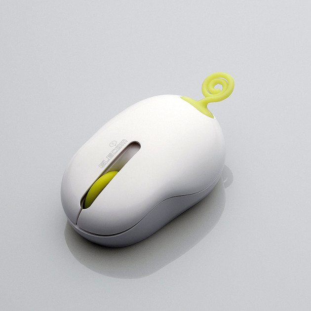 Elecom Nendo Oppopet Wireless Mouse has a tail