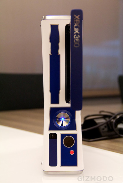 a look at the official new Xbox 360 disguised as R2-D2
