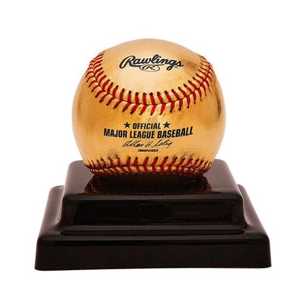 The 24-Karat Gold Leather Official Major League Baseball