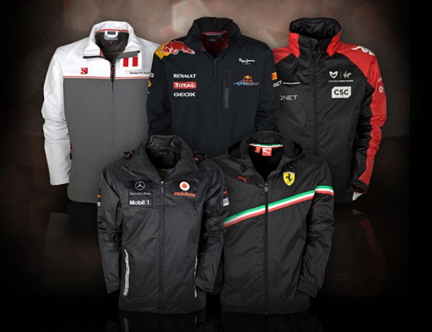 Formula One new Autumn/Winter Jacket Collection