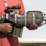 Steampunk Big Daddy Gun. it's gone but still worth a look