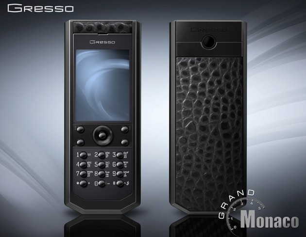 Gresso Pure Black Model Grand Monaco Collection