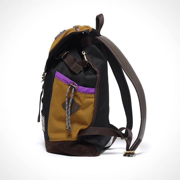 master-piece Cord Rucksack Black