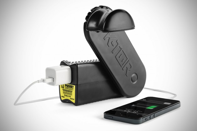 K-TOR Pocket Socket 2 Hand Crank Generator