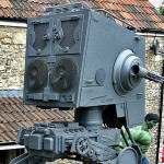 Life-size Star Wars AT-ST Walker Replica