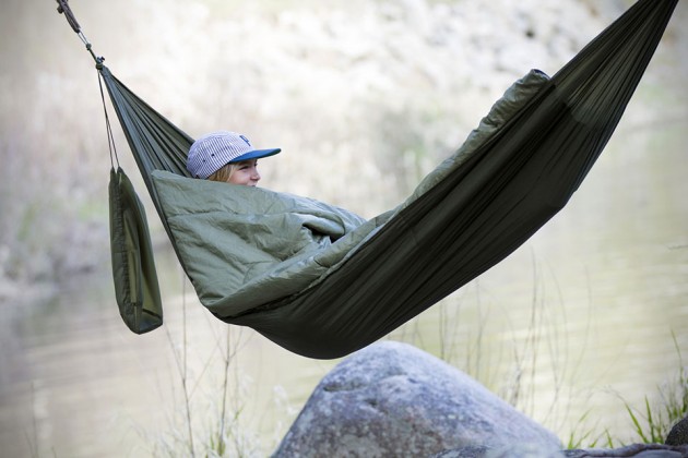 Bison Bag Is A Hammock And Sleeping Bag Roll Into One