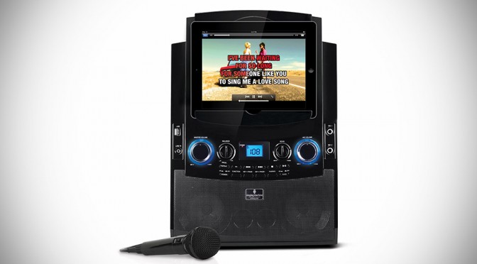 Singing Machine iSM990BT Will Turn Your Tablet Into A Karaoke Machine ...