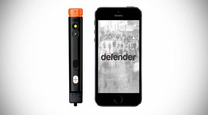 The Defender Connects To Your Smartphone, Snaps An Image As You Pepper ...