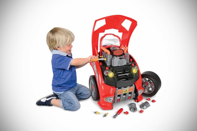 Car Service Station Playset Lets Your Kids Experience The Process Of ...