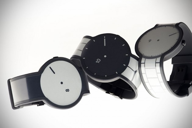 You Can Change the Design of this E-ink Watch Wherever You Wish