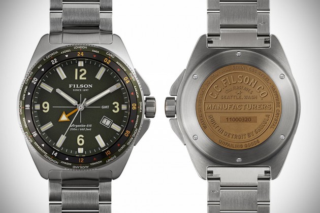 Filson Now Has Its Own Line of Rugged Wrist Watches, Hand-built by ...