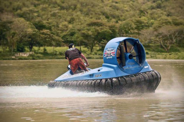 Hov Pod’s Newest Hovercraft is the First of its Kind That’s Made from ...