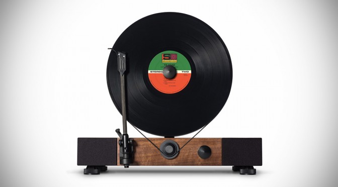 Floating Record Player Breaks Tradition, Plays Your Vinyl Vertically ...