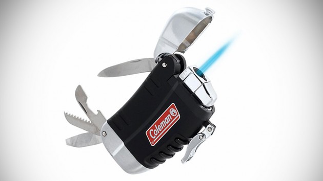 Coleman Multi-tool Lighter is a Windproof Mini-Torch Slapped with Four ...