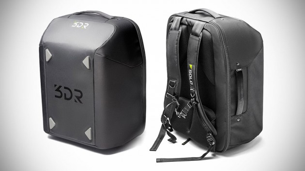 3D Robotics Introduces Custom Backpack for Quick Deployment of Solo Drone