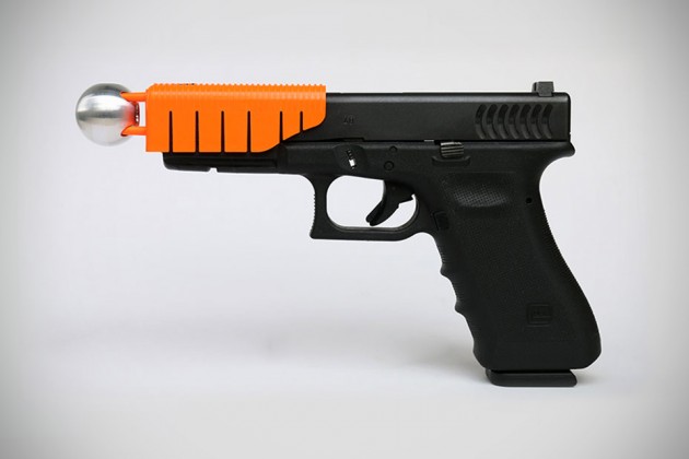 This Handgun Clip-on Attachment Will Put a Brake on a Fired Bullet