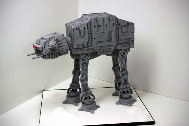 Would You Bear To Take A Slice Of This Highly Realistic AT-AT Cake?