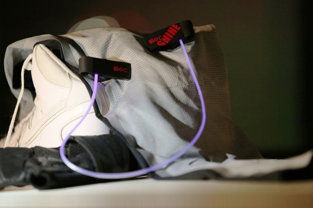 IEC Shine Bluetooth Earbuds Boasts Motion-based Light Up Strap