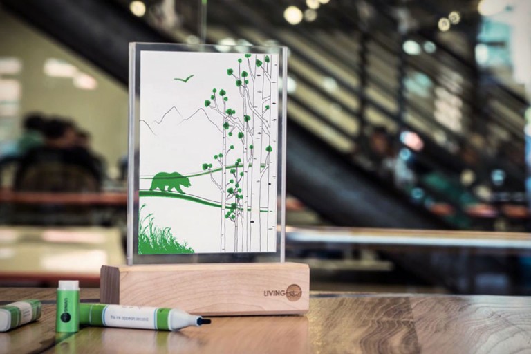 Living Algae Ink Makes Your Artwork Appears Days Later And In Stages