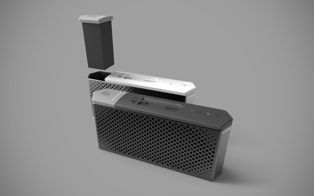 MAQE Soundjump Bluetooth Speaker Has Removable Battery That Can Serve ...