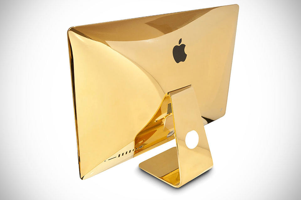 Goldgenie Now Offers To Coat Your iMac or MacBook In Real 24K Gold