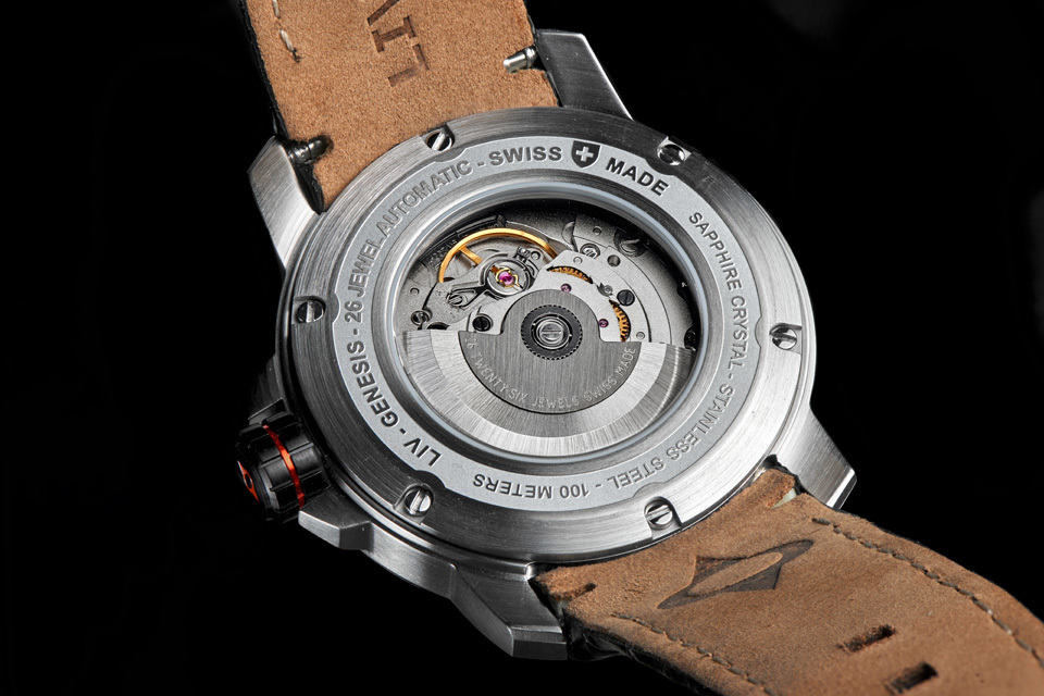 LIV’s Swiss-made Automatic Watch Hits Kickstarter For Under $500