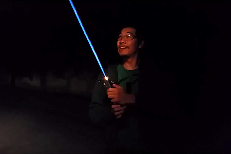 He Who Is Worthy Is Back, Now With A Real Working Lightsaber