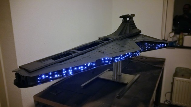 This Insanely Detailed, Ginormous Jedi Star Destroyer Is Actually A PC ...