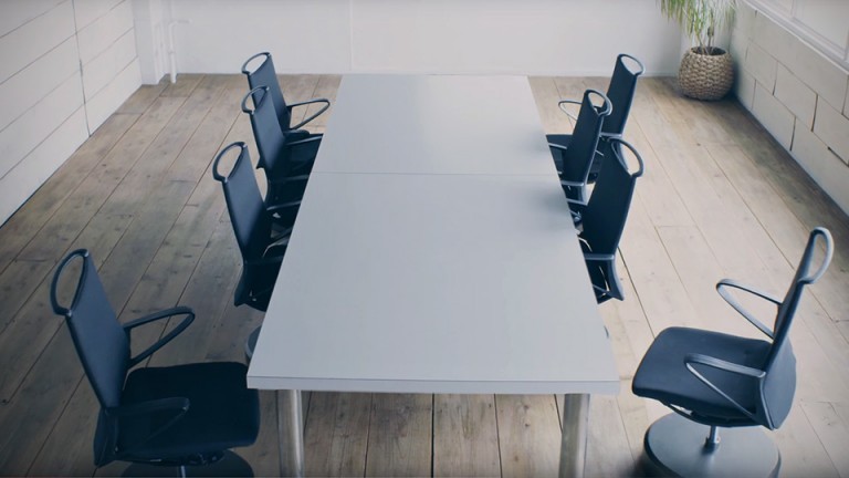 Intelligent Parking Chair Automatically Keeps Your Office Tidy