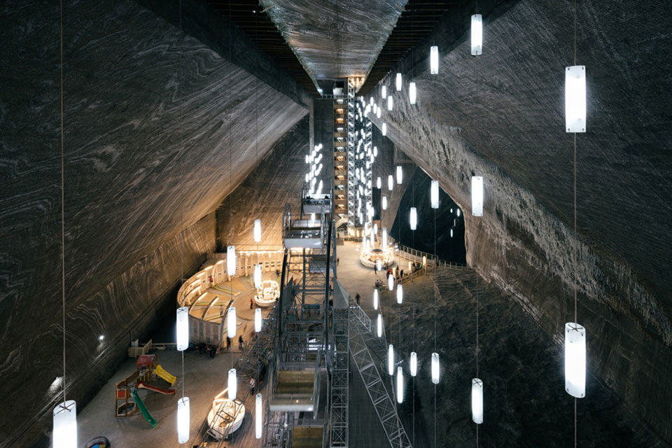 This Old Subterranean Salt Mine In Romania Hides An Amusement Park
