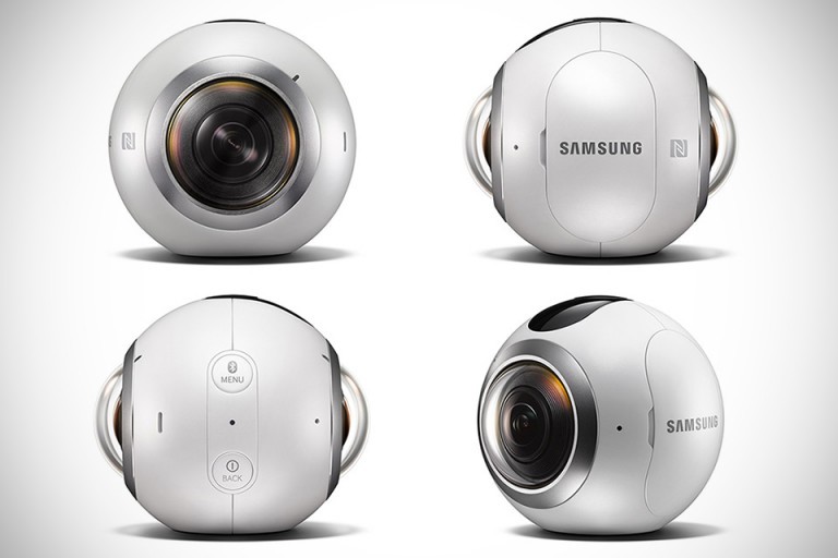 Samsung Joins The 360-Degree Camera Market With Sleek, Ball-like Gear 360