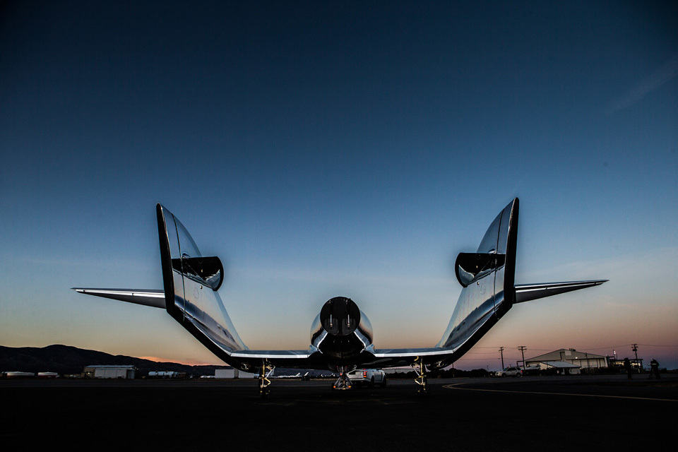 Virgin Galactic SpaceShip Two VSS Unity Unveiled By Sir Richard Branson