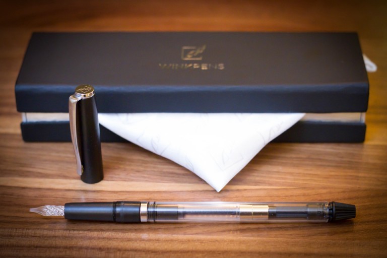 This Glass Fountain Pen Lets You Use Wine, Juice, Or Tea As Writing Ink