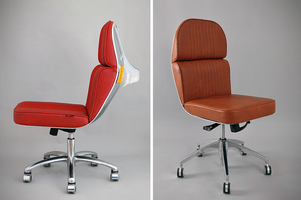 Swivel Chair Made Out Of 80s Vespa Chassis Is Crazy Awesome