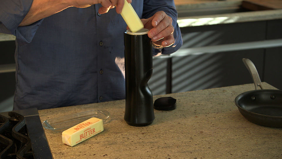 Biēm Turns Any Butter Stick Into Butter Spray In A Matter Of Seconds