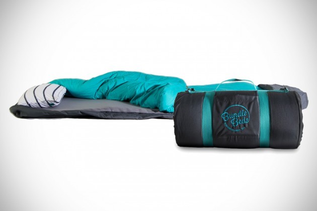 Bundle Beds: Real Bed For Campings Packed Into An Easy-To-Carry Duffel