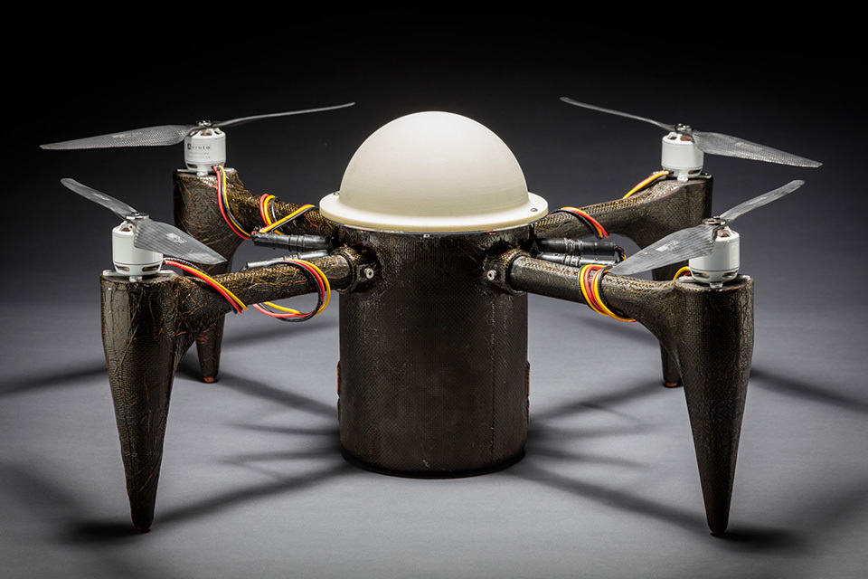 This UAV Lurks Beneath The Water, Only Emerging For Aerial Missions