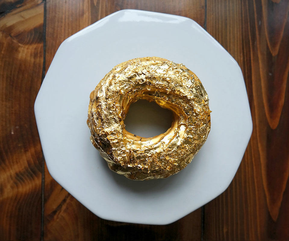 Would You Pay 100 Bucks To Savor A Purple Yam Donut With 24K Gold Leaf?