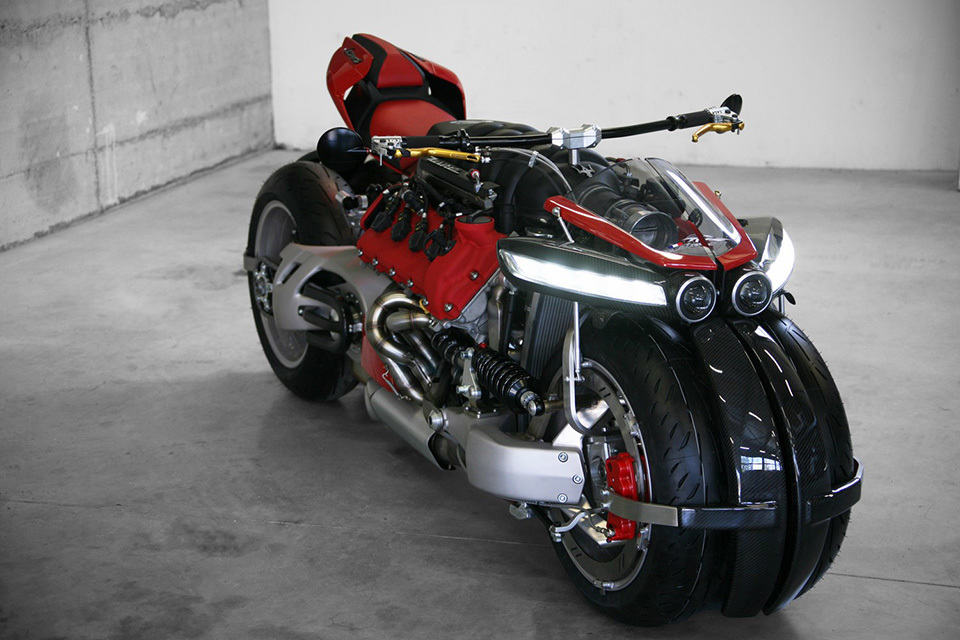 Lazareth LM 847 Is A 4-Wheel Monster Bike Powered By 470 HP Maserati ...