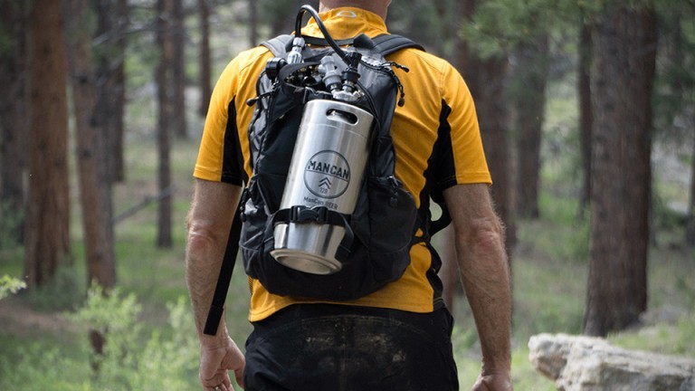 ManCan Lets You Enjoy Your Favorite Cold, Crisp Beer Even In The Wild