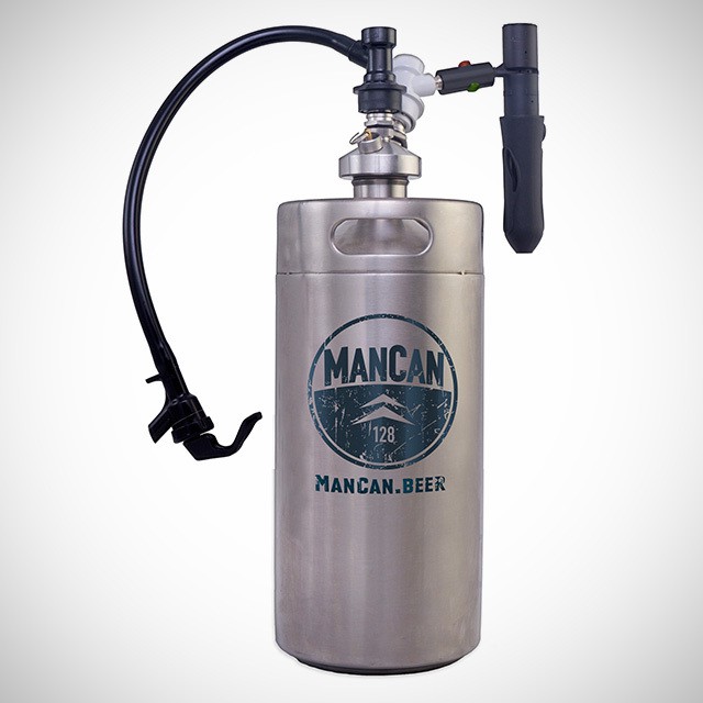 ManCan Lets You Enjoy Your Favorite Cold, Crisp Beer Even In The Wild