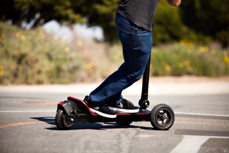 CycleBoard Scooter Lets You Surf On Land, Snowboard Without Snow