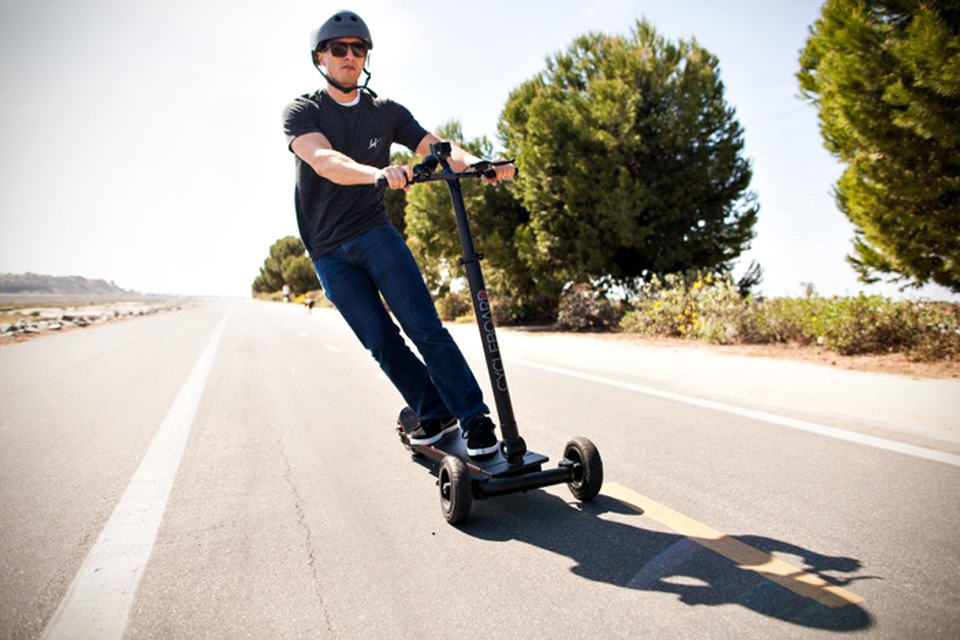 CycleBoard Scooter Lets You Surf On Land, Snowboard Without Snow