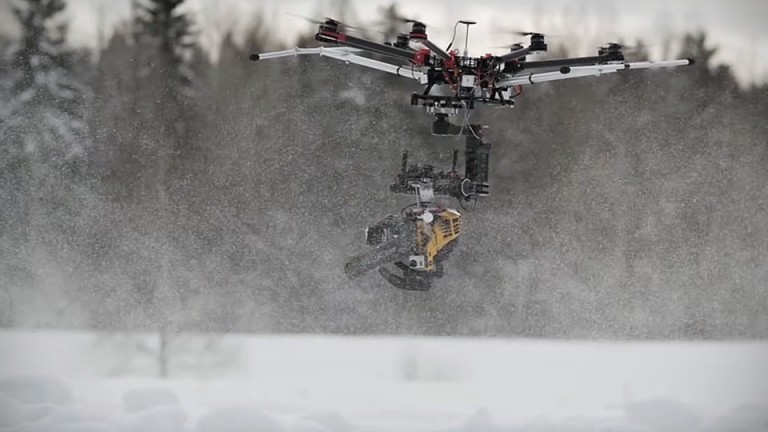 Drone With Functional Chainsaw Is As Terrifying As One That Spews Fire