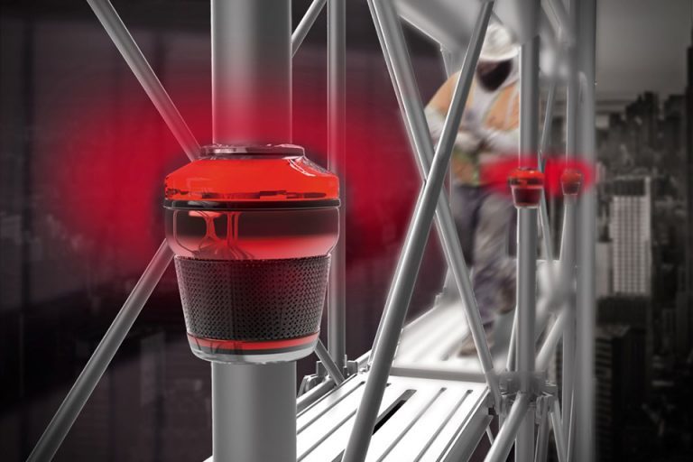 Scaffold Alert Warns Of Imminent Danger Through Siren And Light