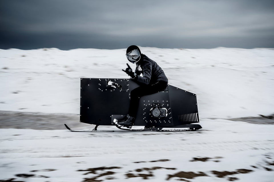 SnoPed Is A Super Cool Snowmobile That Looks Totally Like Rey’s Speeder