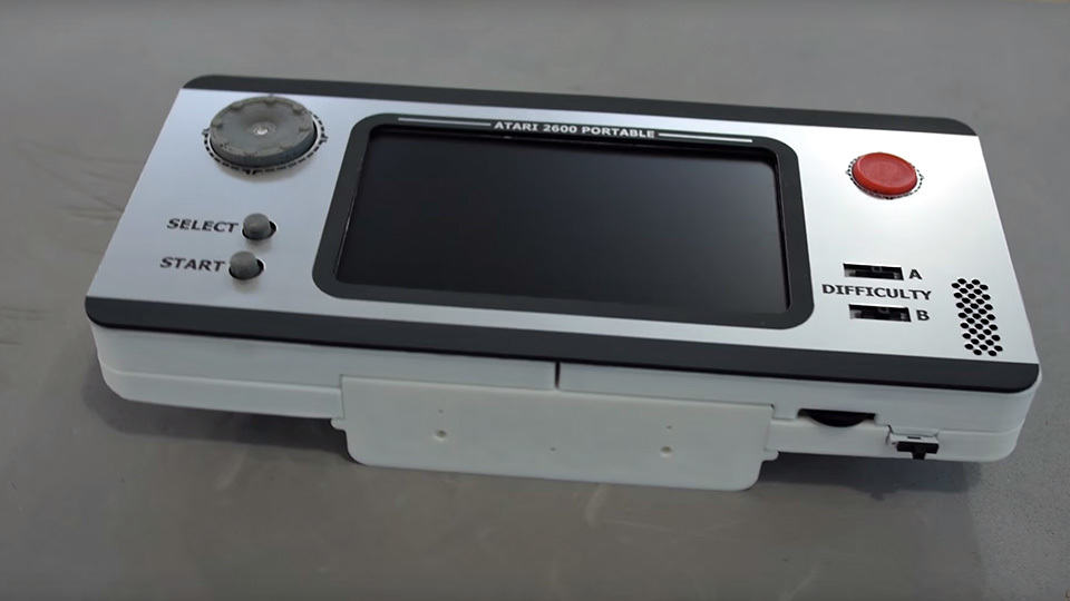 Watch How Ben Heck Turned An Atari 2600 Into A Portable Gaming Device